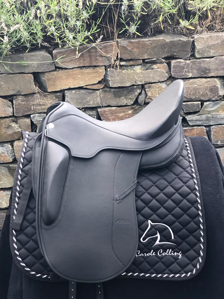 Sommer Esprit Athen 18" schwarz Vorführsattel Dressursattel ...