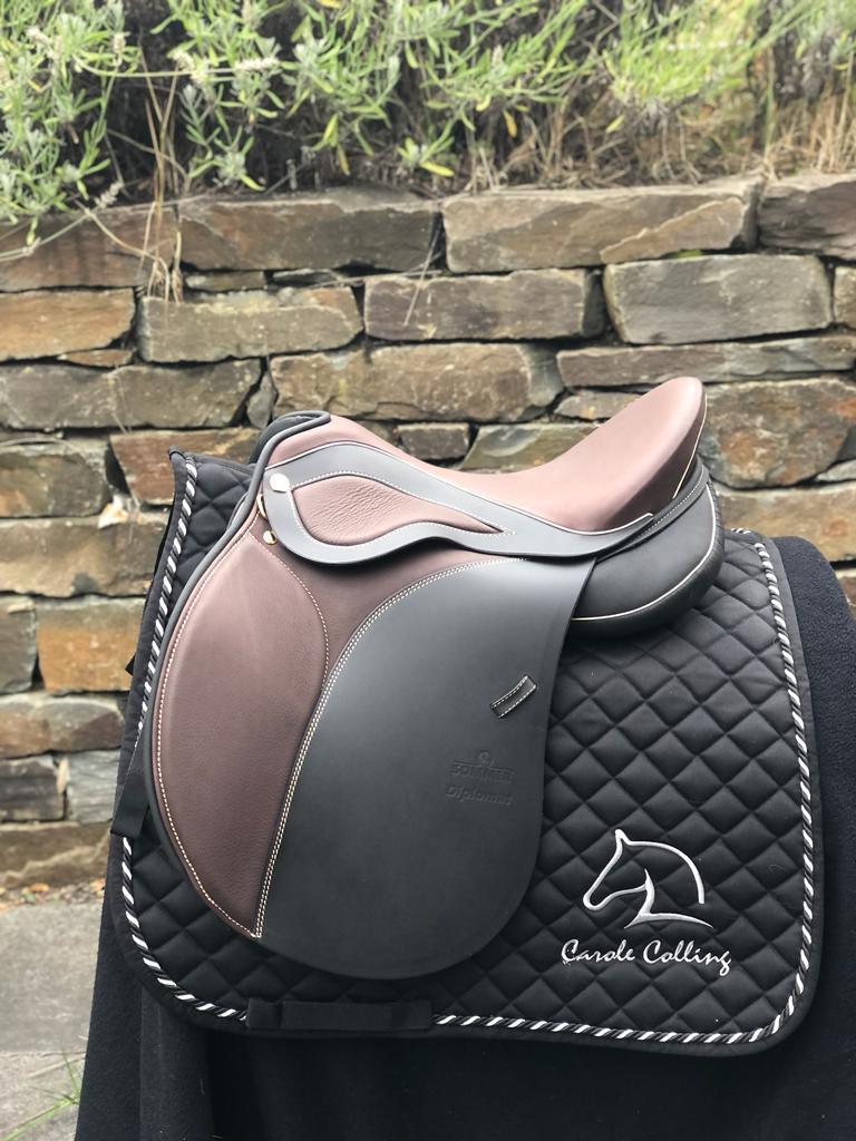 Sommer Diplomat VS 17" schwarz Vielseitigkeitssattel [NEU ...